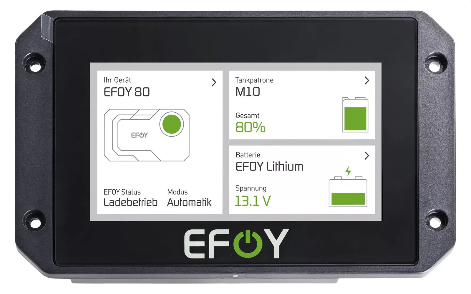 EFOY Bedienpanel OP3 Ohjauspaneeli Polttokennoille 80 BT / 150 BT ...