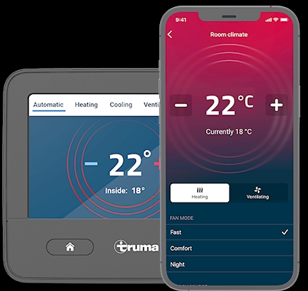 Truma iNet X System INET X PANEL Ja käyttöjärjestelmä jälkiasennukseen ...