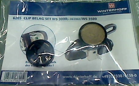 Winterhoff WS 3000 WS 3500 kitkapalat sarja 2 kpl Zu WS 3000 alk ...