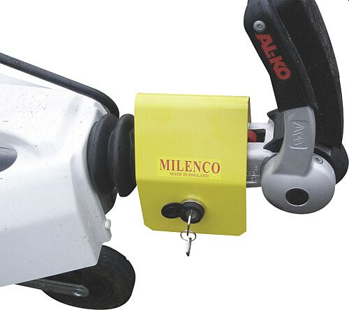 Drawbar lock vetopään turvalukko Milenco Lightweight - Siilin Caravan ...